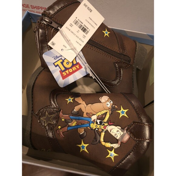 Disney | Shoes | Kids Disney Pixar Toy Story Cowboy Boots Size 5 | Poshmark